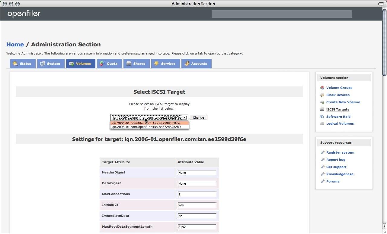 Openfiler - Gratis-Download | Heise