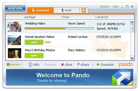 Pando Networks | heise Download