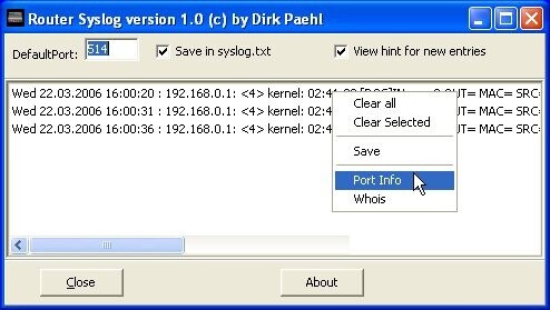 RouterSyslog - Gratis-Download von heise.de
