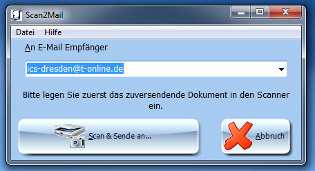 Scan2Mail - Download von heise.de