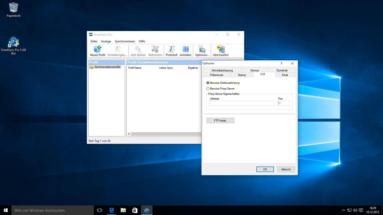 SmartSync Pro - Download von heise.de