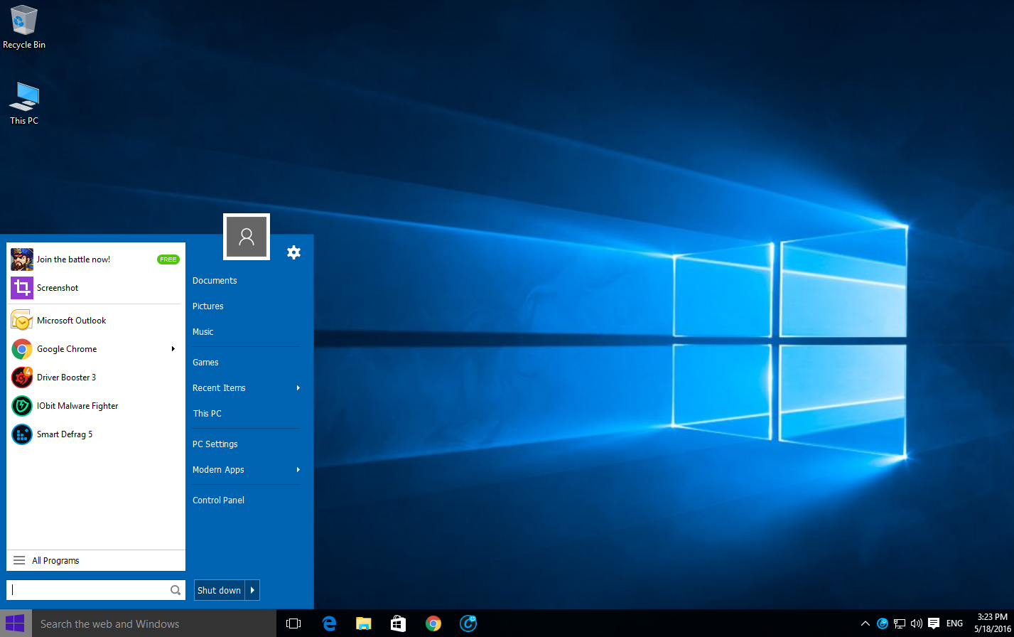 Start Menu 8 - Gratis-Download von heise.de