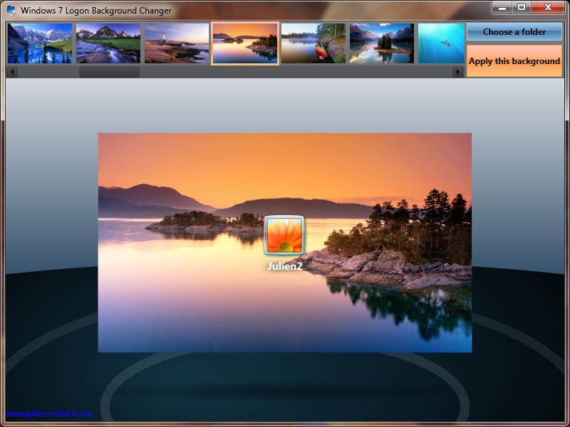 Windows 7 Logon Background Changer - Gratis-Download von heise.de