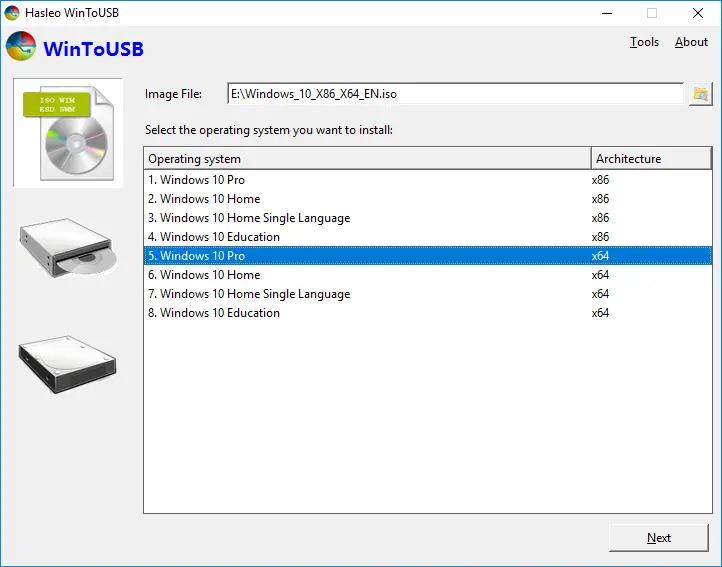 WinToUSB (Windows To USB) - Gratis-Download von heise.de