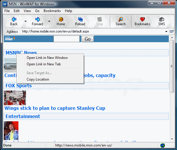 WinWap - Download von heise.de