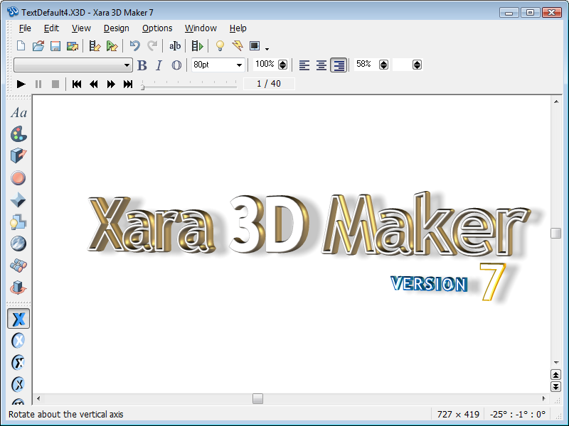 Xara 3D - Download von heise.de