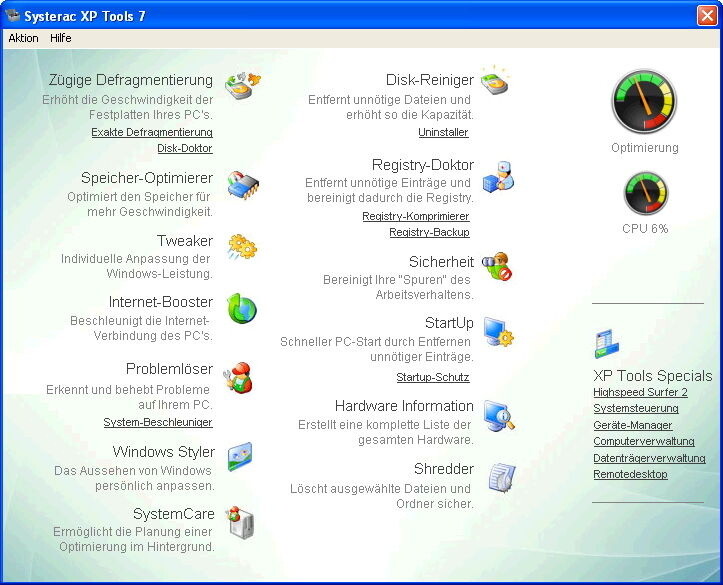 XP Tools - Download | Heise