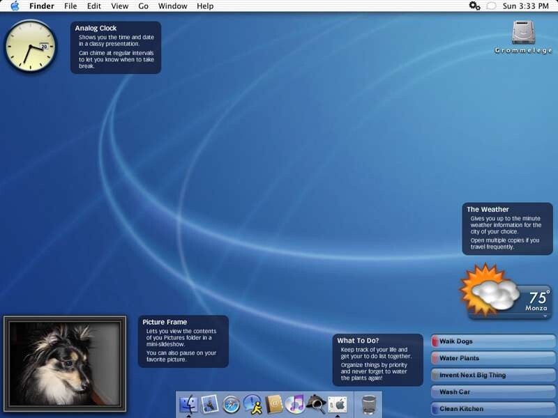 Yahoo Widgets (Konfabulator) - Gratis-Download von heise.de