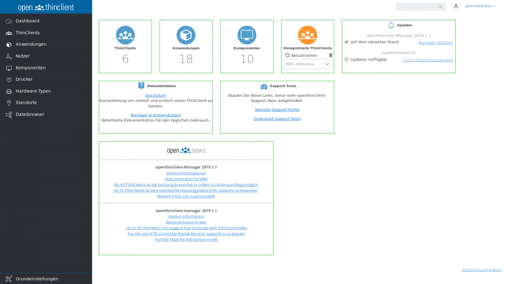 Thin-Client-Betriebssystem openthinclient 2020.2: Abschied von 32 Bit ...