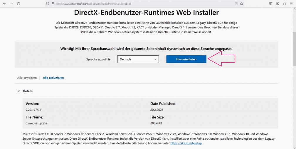 DirectX updaten – so klappt's | heise online