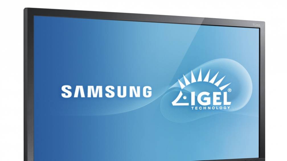 Samsung Thin-Client-Displays mit IGEL Linux | heise online