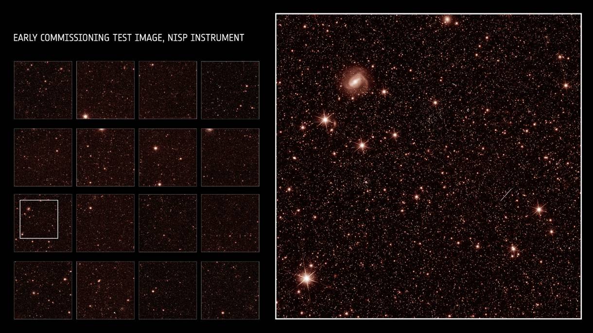 Dunkle Materie: ESA-Weltraumteleskop Euclid liefert erste Bilder ...