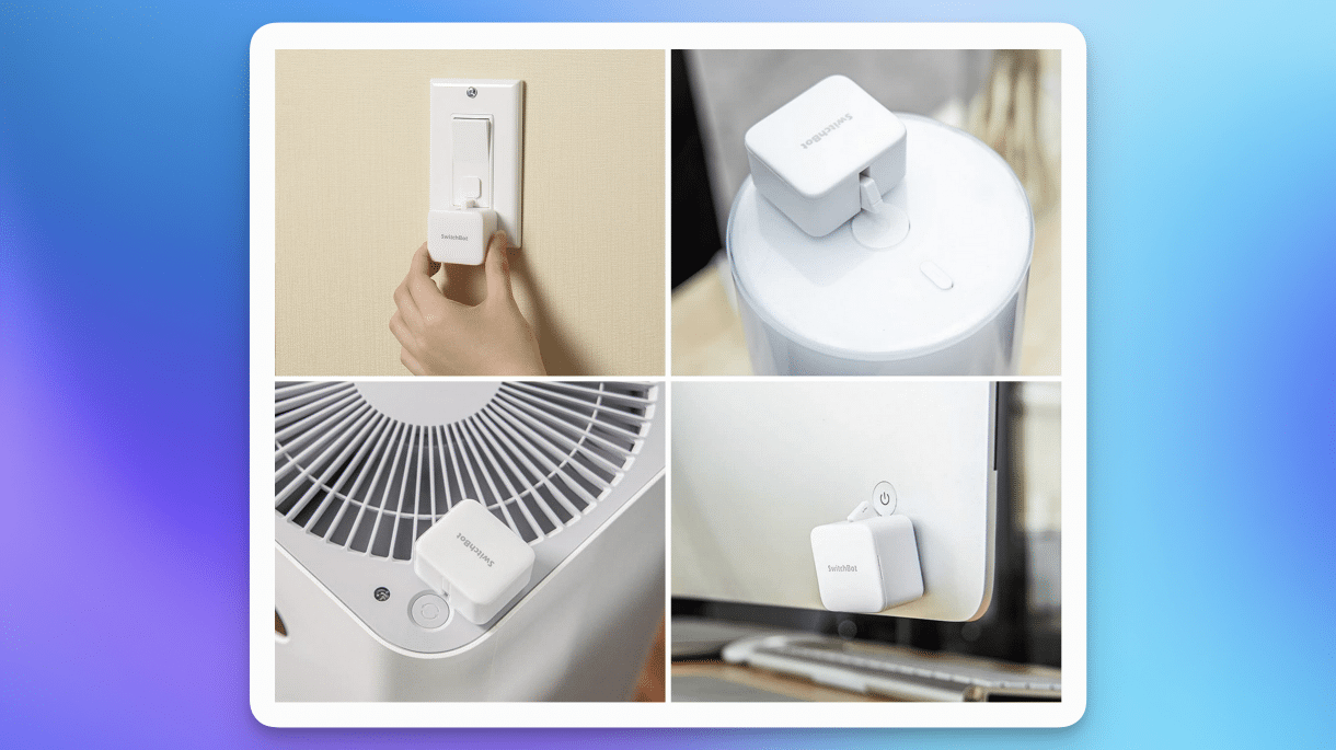 Schalter für fast alle Geräte: Switchbot-Bot lässt sich in Homekit einbinden | heise online