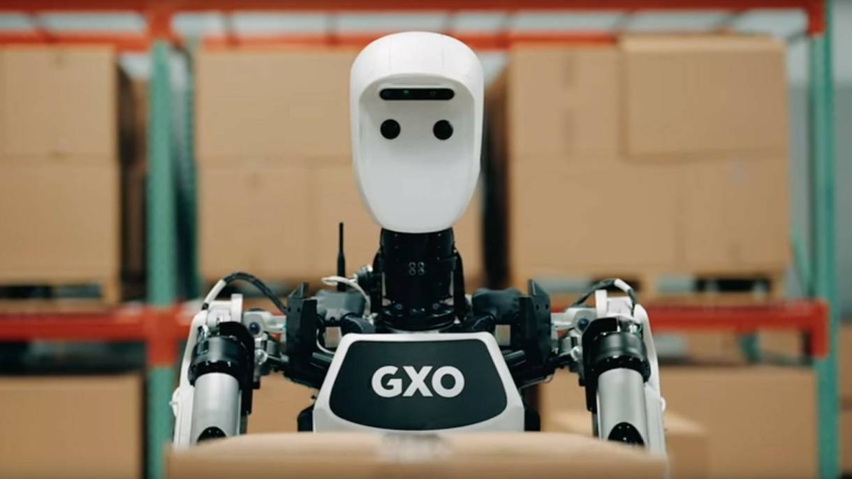 Apptronik tests humanoid robot Apollo in the GXO warehouse | heise online