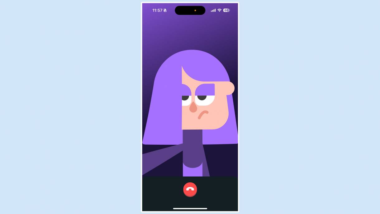 Sprachenlernen mit Duolingo: KI-Videocalls im Test | heise online