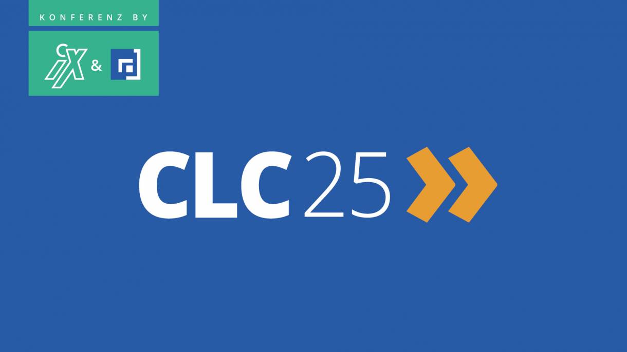 CLC 2025-Konferenz: Von der Developer-Plattform zu effizienten ...