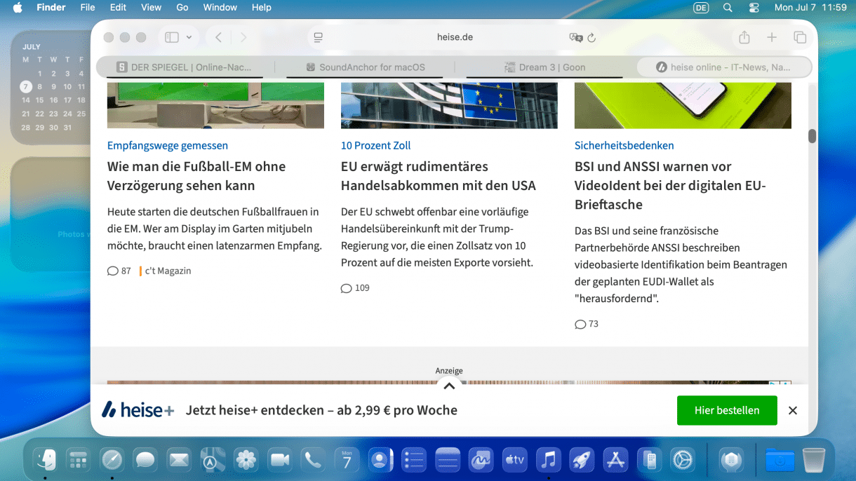 Try out macOS 26: How to do it with a virtual machine | heise online
