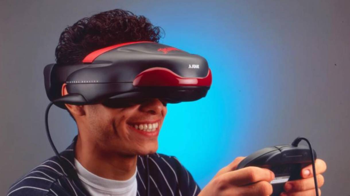 VR in the 90s: The failed VR goggles from Nintendo, Atari, Sega ...