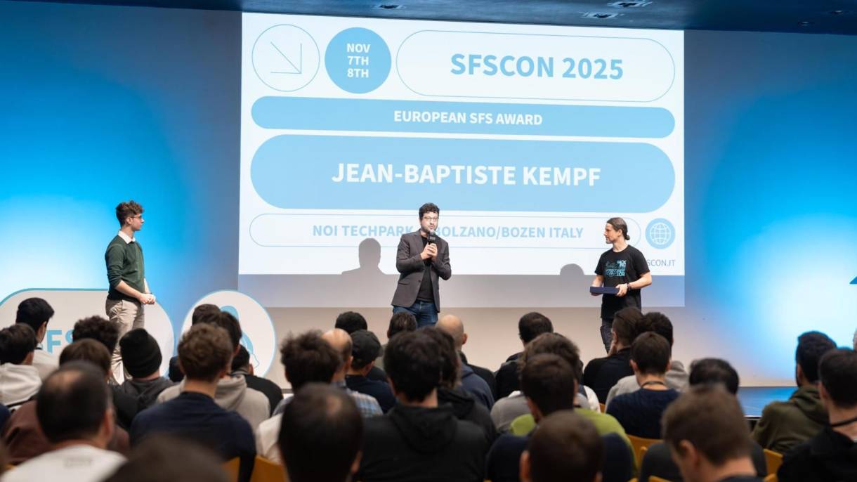 European SFS Award 2025 goes to VLC developer Jean-Baptiste Kempf ...