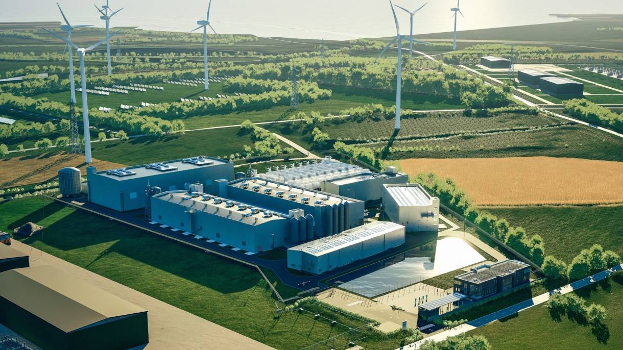 EWE is building a 320-megawatt electrolyzer in Emden | heise online