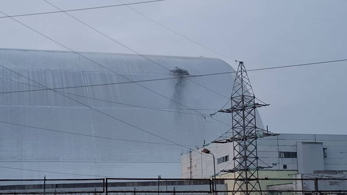 Chernobyl: Containment structure no longer secure after drone attack ...