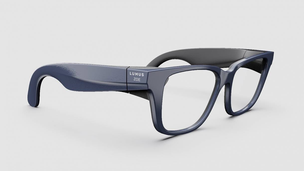 AR Displays: Lumus presents 70-degree waveguide made of glass | heise ...