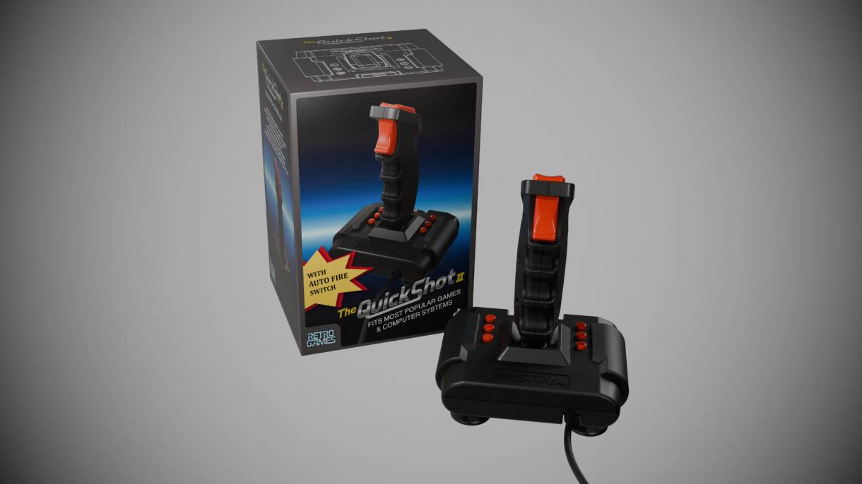 Der 80er-Jahre-Kult-Joystick Quickshot II ist zurück – mit USB ...