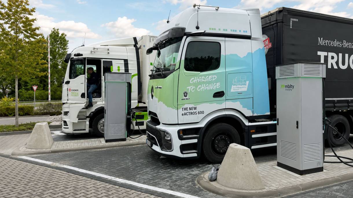 E.ON and Tank & Rast build megawatt charging network for e-trucks on ...