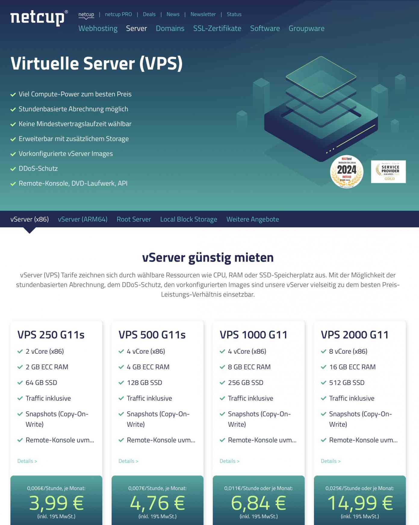 VPS-Hosting: Anbieter für virtuelle private Server im Vergleich | heise Download