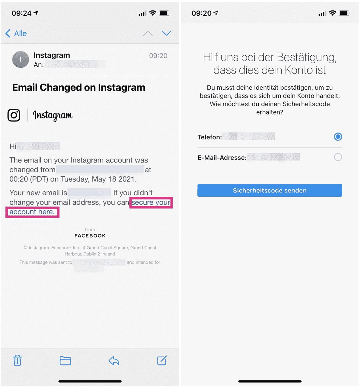 Instagram-Account gehackt - was tun? | heise online