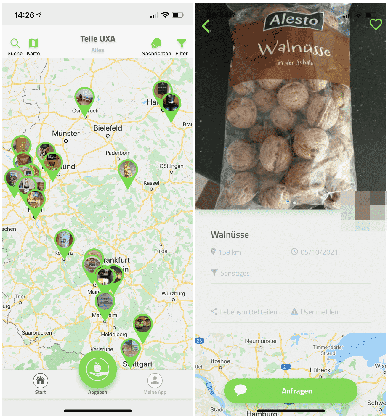 4 Foodsharing-Apps im Überblick - so retten Sie Lebensmittel | heise online