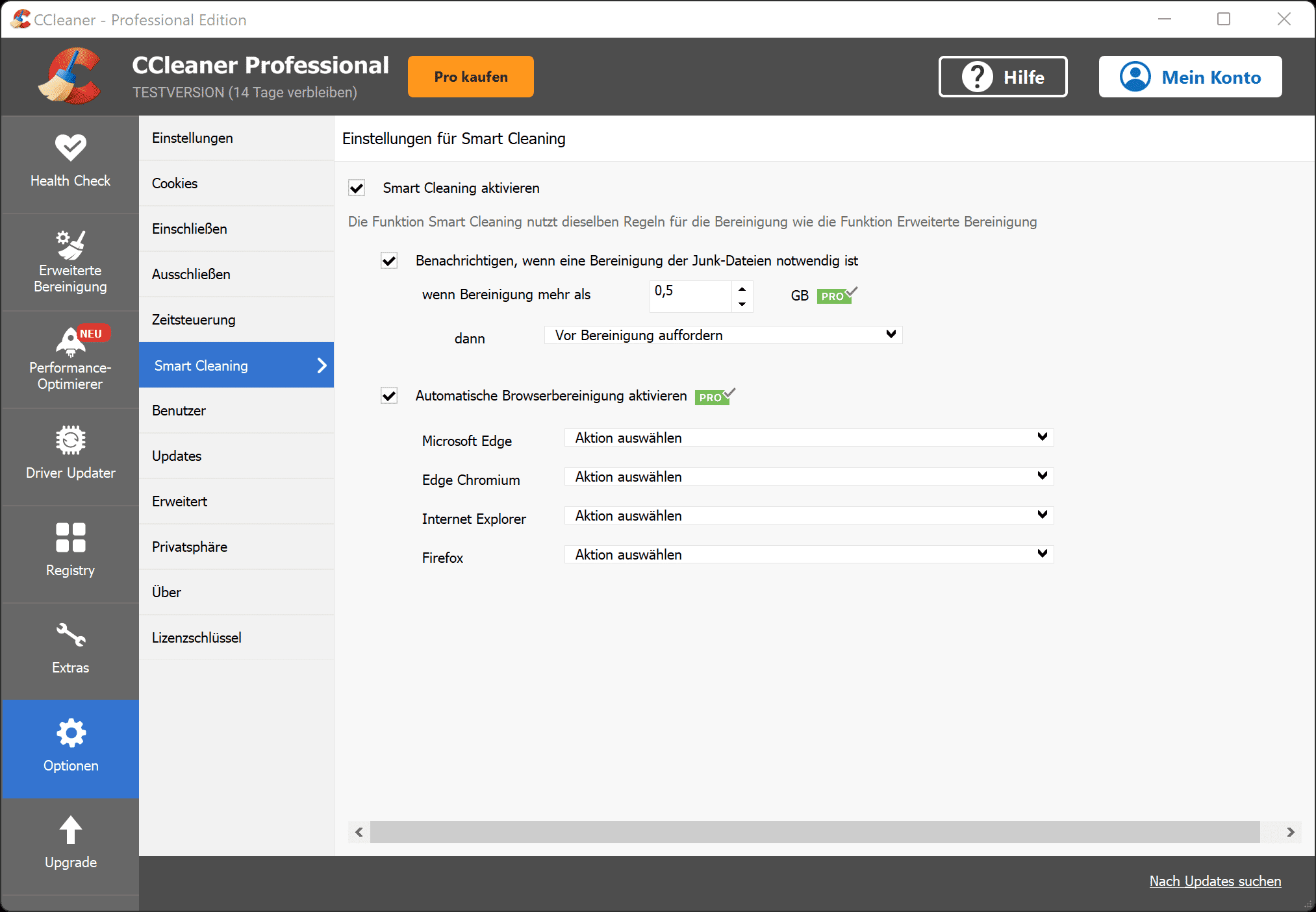 CCleaner im Test: Lohnt sich das kostenpflichtige Professional-Upgrade ...