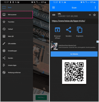 QR-Code aus Bild auslesen - so geht's | heise online