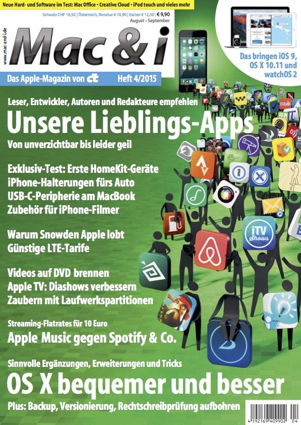 Mac & i Heft 4/2015 jetzt im Handel | heise online