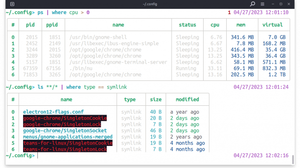 Kommandozeilen-Tool im Test: Nushell für Linux, macOS und Windows ...