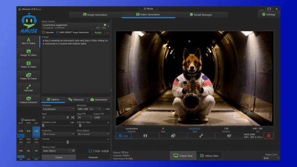 AI Video and Image Creator Amuse at an End, ComfyUI as Replacement ...