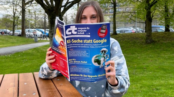 c't 10/2023 - Der Blick ins Heft mit Windows-Support und KI-Suche | heise online