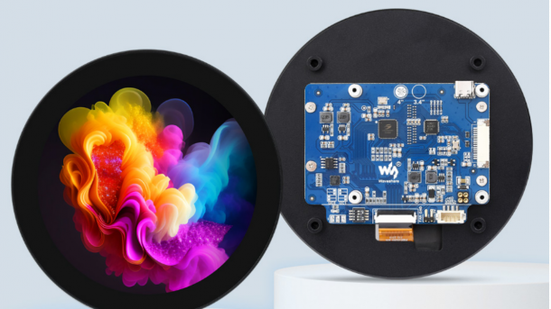 Runde Displays mit Touchscreen für Raspberry Pis | heise online