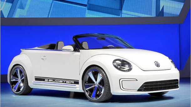 VW E-Bugster: Studie zeigt das neue Beetle Cabrio | heise autos