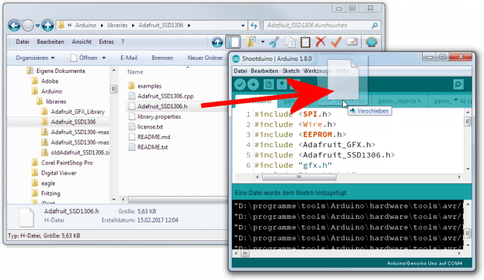 Arduino-Bibliotheken einbinden und verwalten | heise online