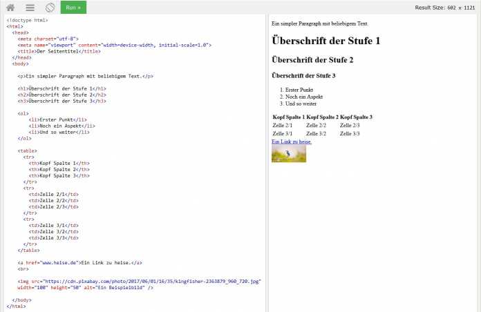 HTML-Grundlagen - Was Einsteiger wissen müssen | heise online