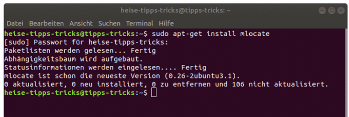Linux-Datei suchen - so geht's | heise online