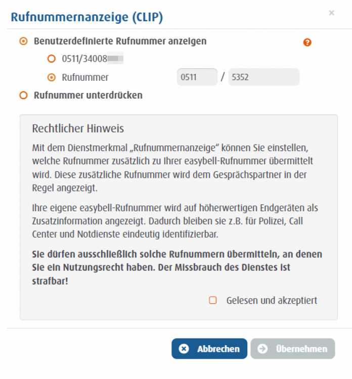 Beliebige Nummer anzeigen | heise online