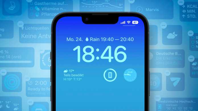 Die besten Sperrbildschirm-Widgets für iPhones: Informative Helferlein ... Die besten Sperrbildschirm-Widgets für iPhones: Informative Helferlein ...