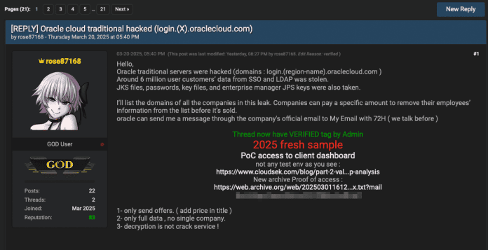 Data leak at Oracle: Up to 2000 German victims? What is known and what ...
