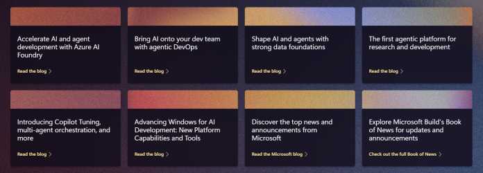 Microsoft Build 2025: New models, interfaces and tools for AI agents ...