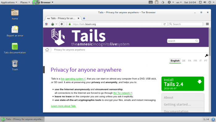 Anonymisierungs-OS Tails jetzt mit modernerem Browser | heise Security